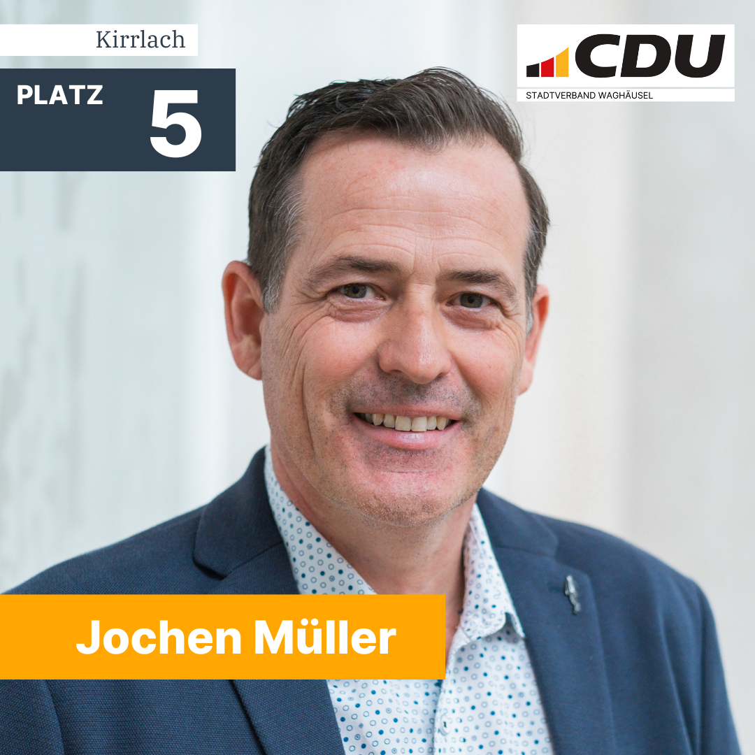 Jochen Müller – CDU Waghäusel